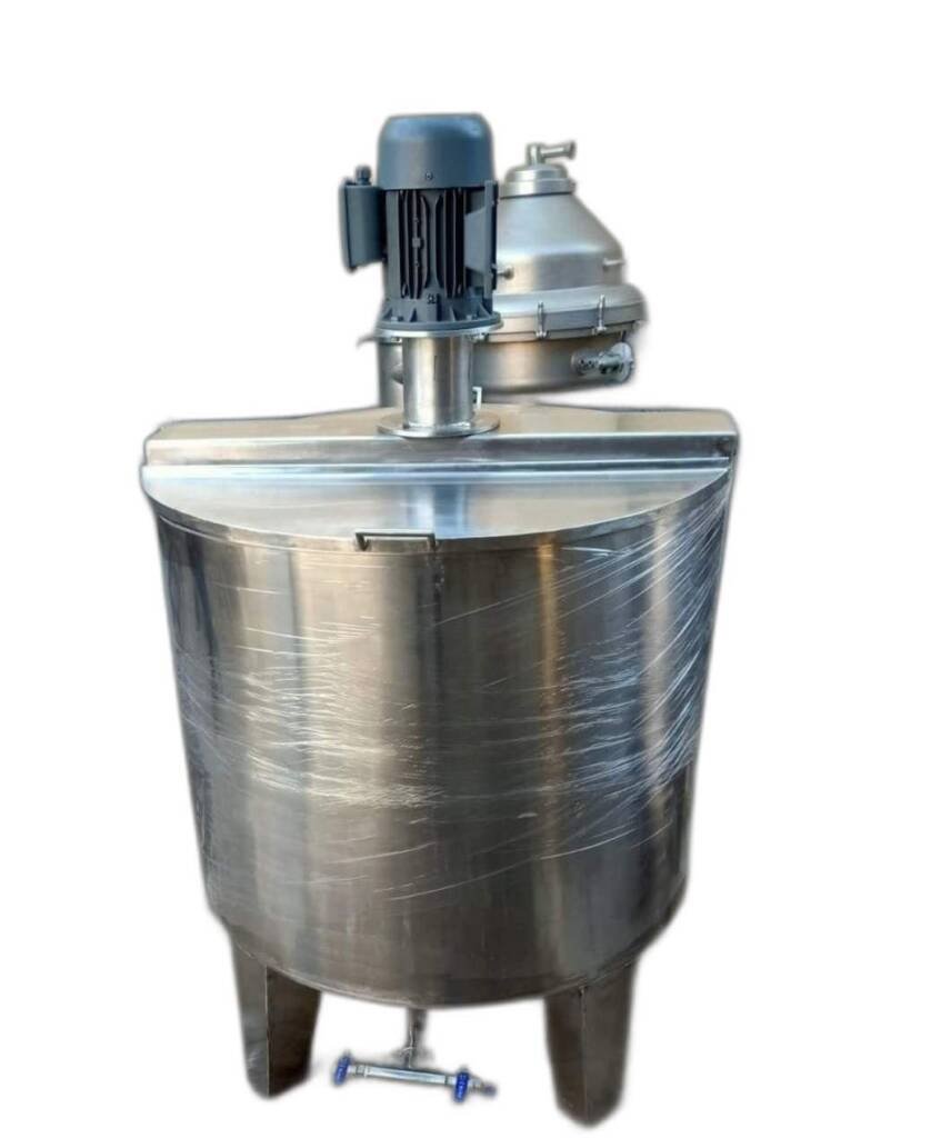 Liquid Mixing Tank | Double Jacketed Vessel for Food & Chemical Mixing